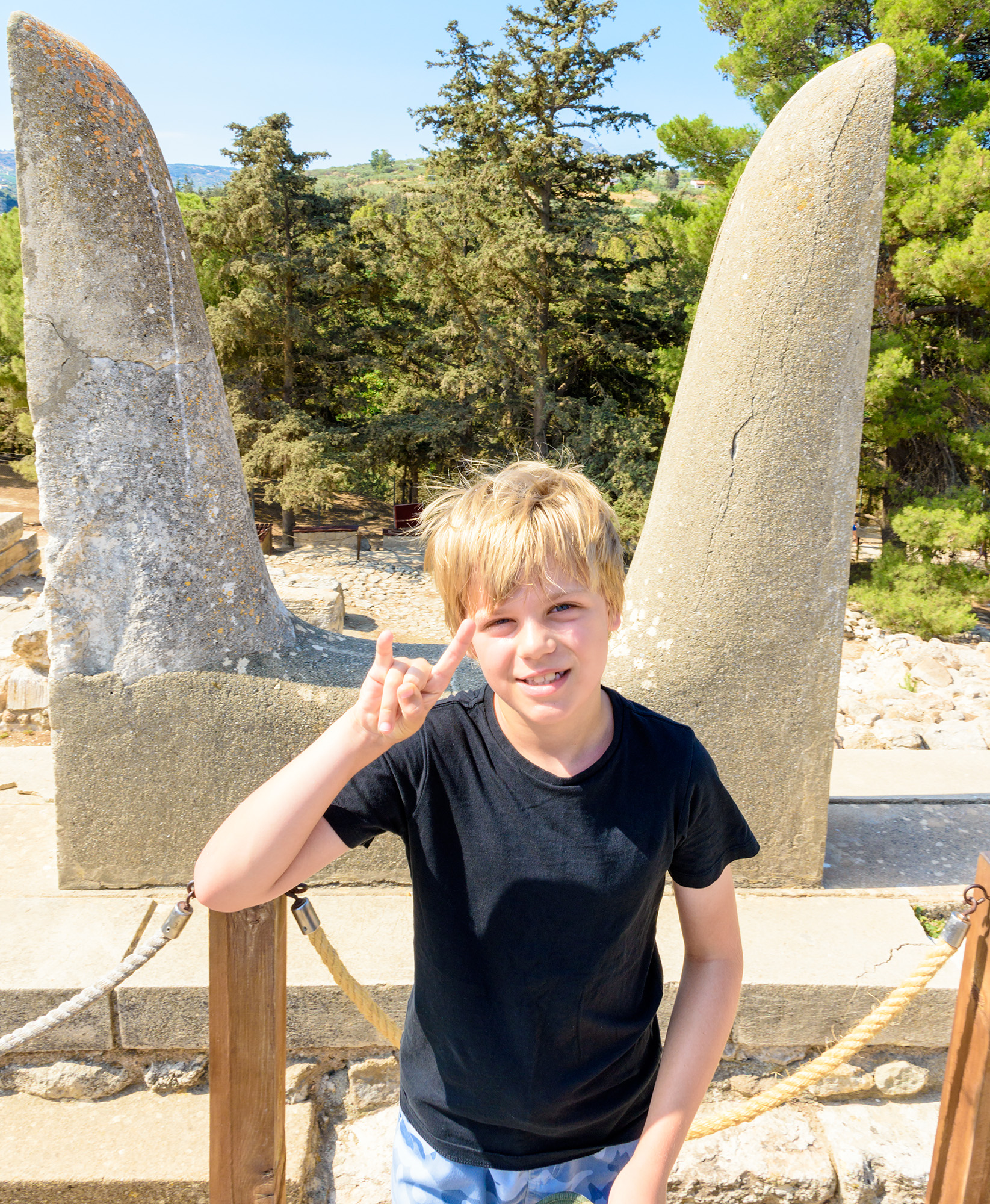 Rykersaurus at Knossos – travelling with a rykersaurus